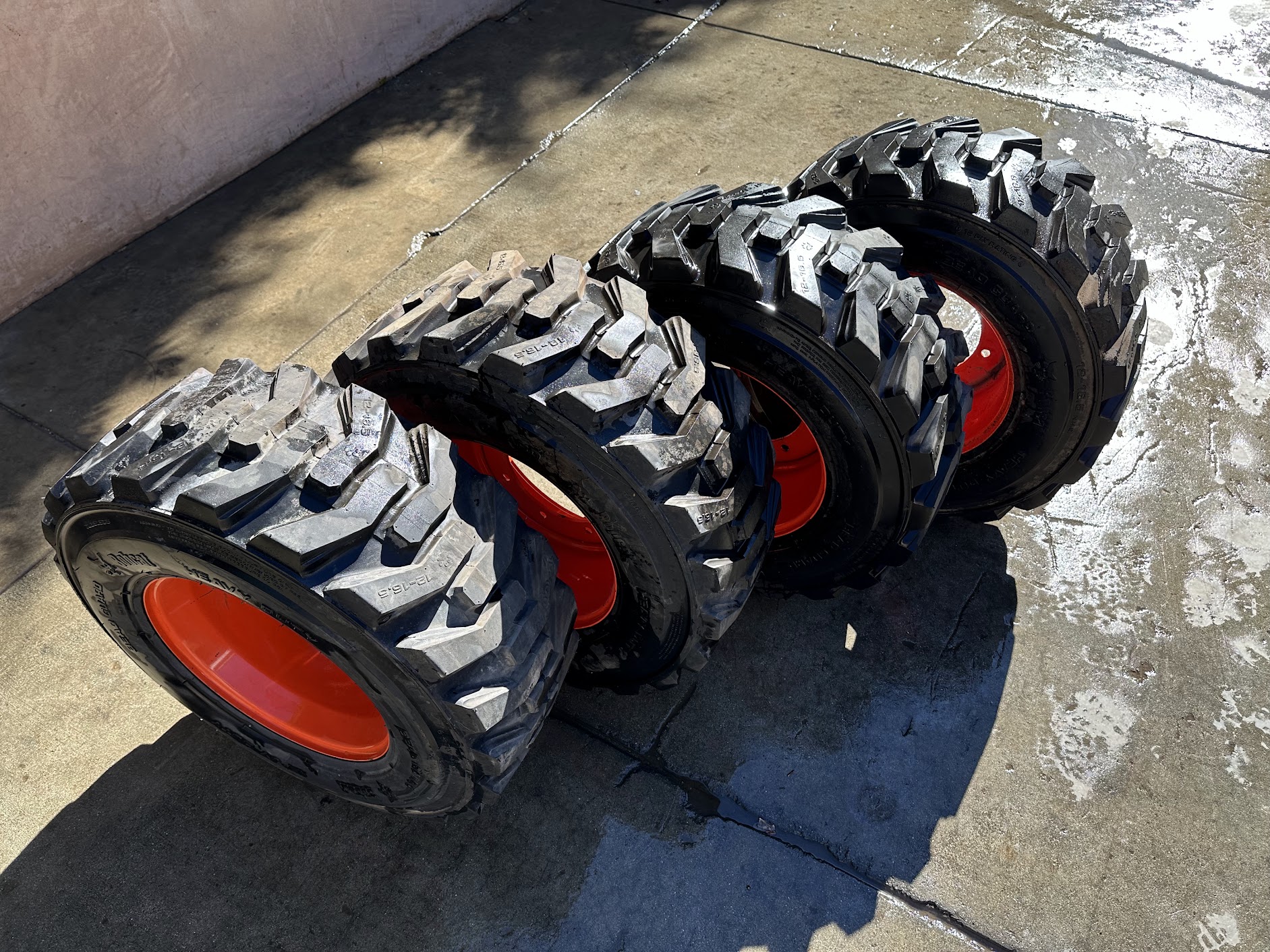 Factory Bobcat Wheels & Tires - Cutting Edge Machinery